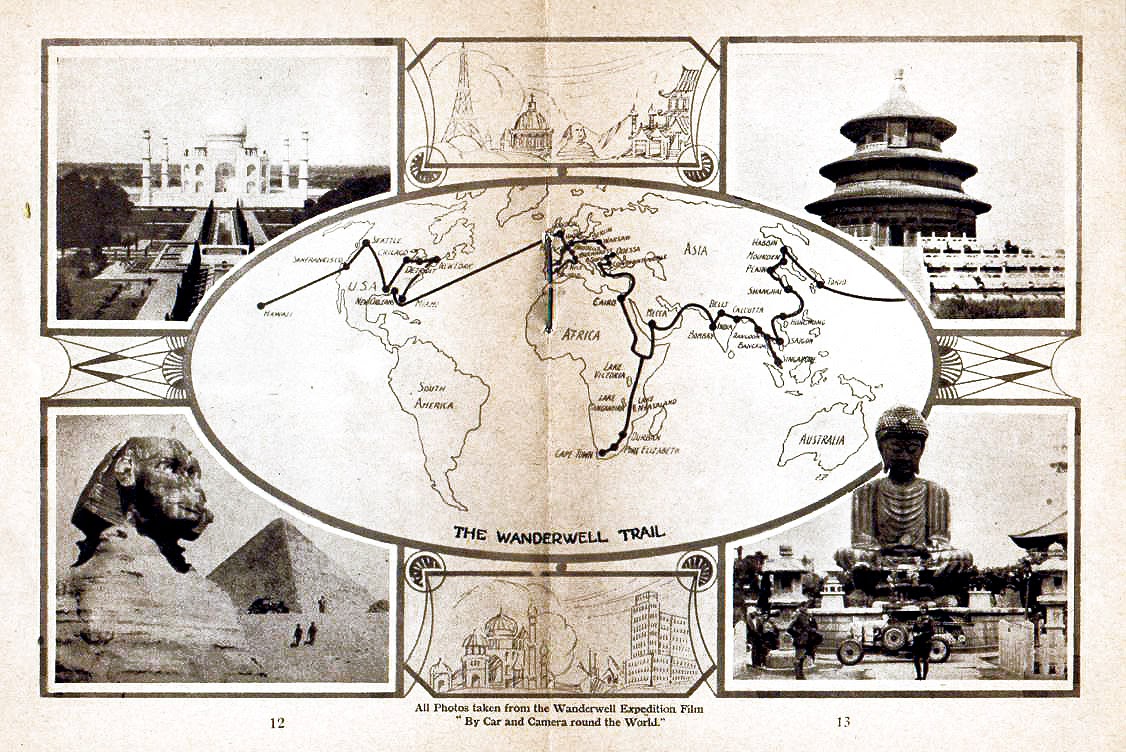 Just A Car Guy: The Wanderwell expedition was the way for a 16 year old ...