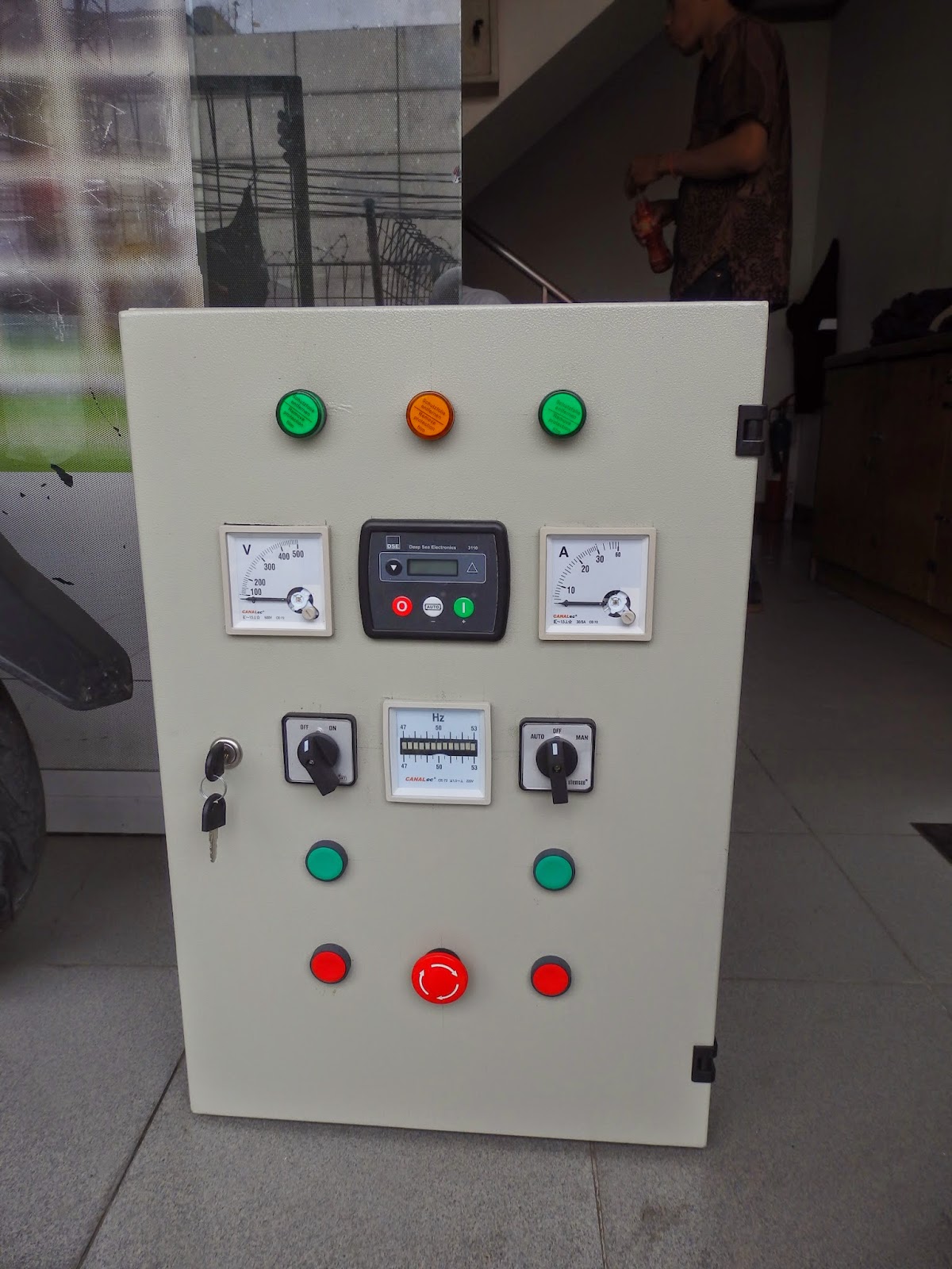 ATS AMF 100KVA ~ JAYA ELECTRO MANDIRI PANEL