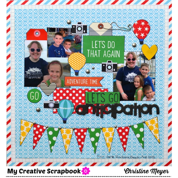 Scrapping with Christine: Favorite Layouts