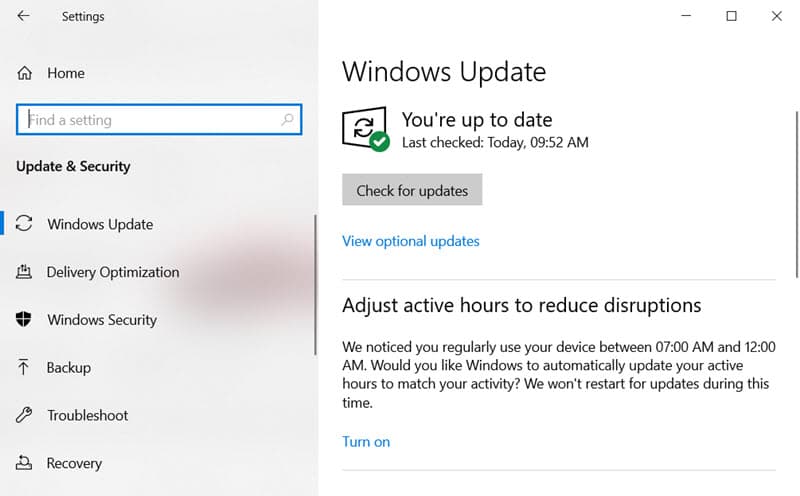 Based on your work pattern, Microsoft now starts suggesting Active ...