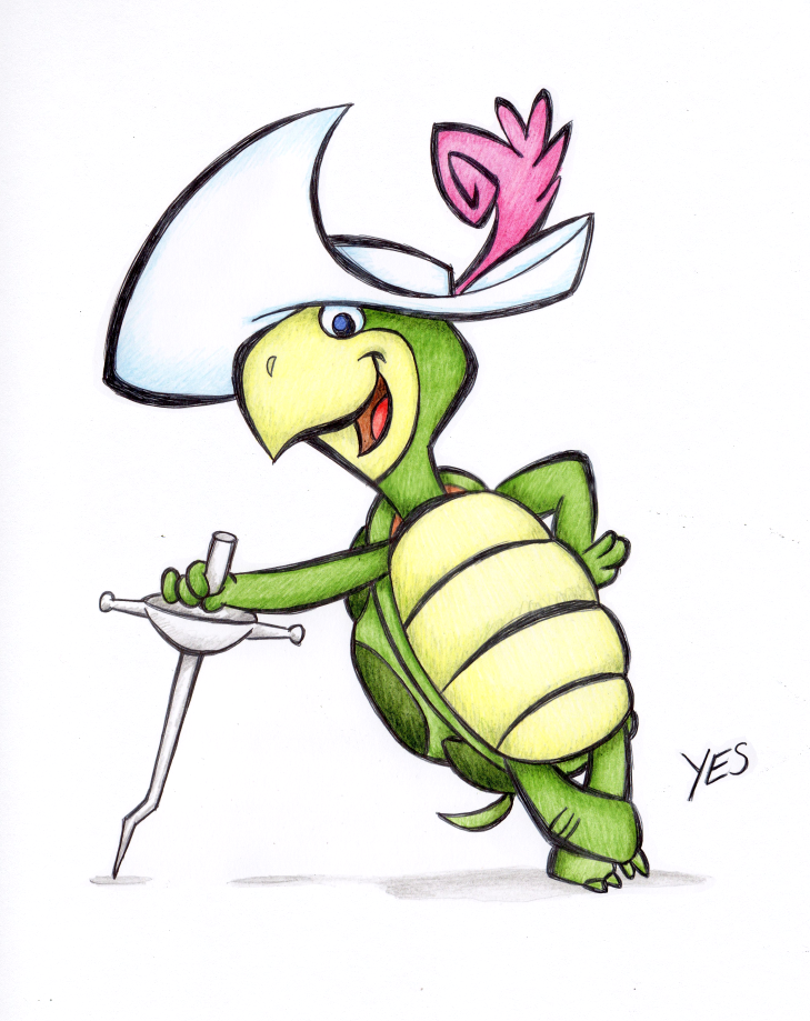 TOUCHÉ TURTLE ART - TARTARUGA TOUCHÉ