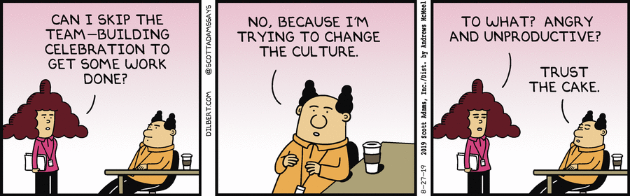 Dilbert: 8/25/19 - 9/1/19