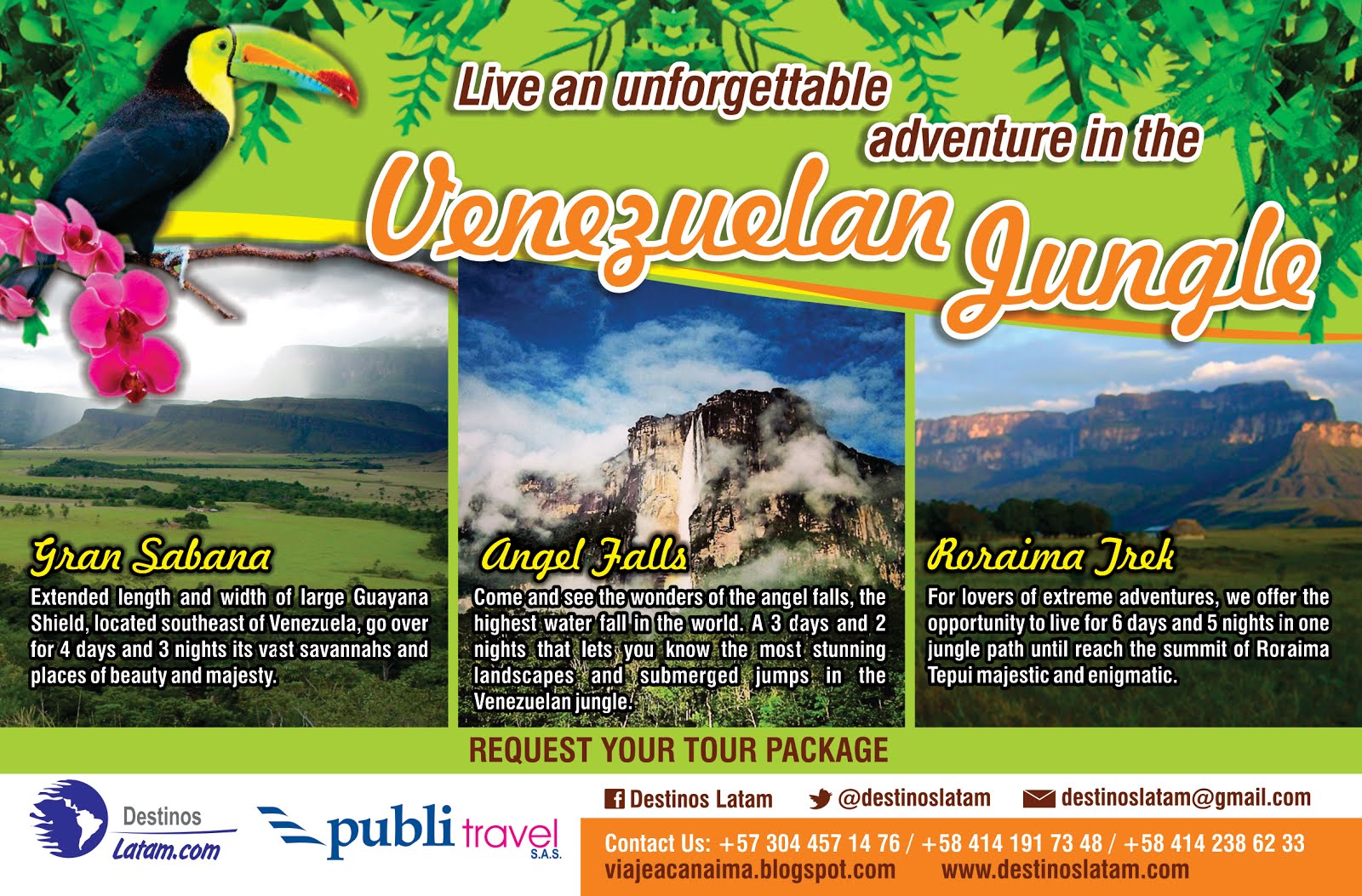 VIAJE A CANAIMA: PAQUETES TURÍSTICOS A CANAIMA - SALTO ÁNGEL