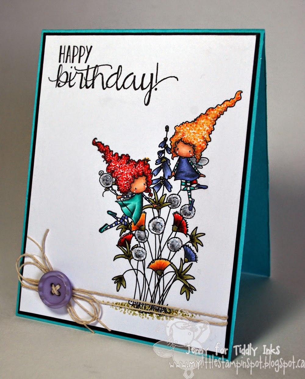 My Little Stampin' Spot: {TI} Flower Pixies