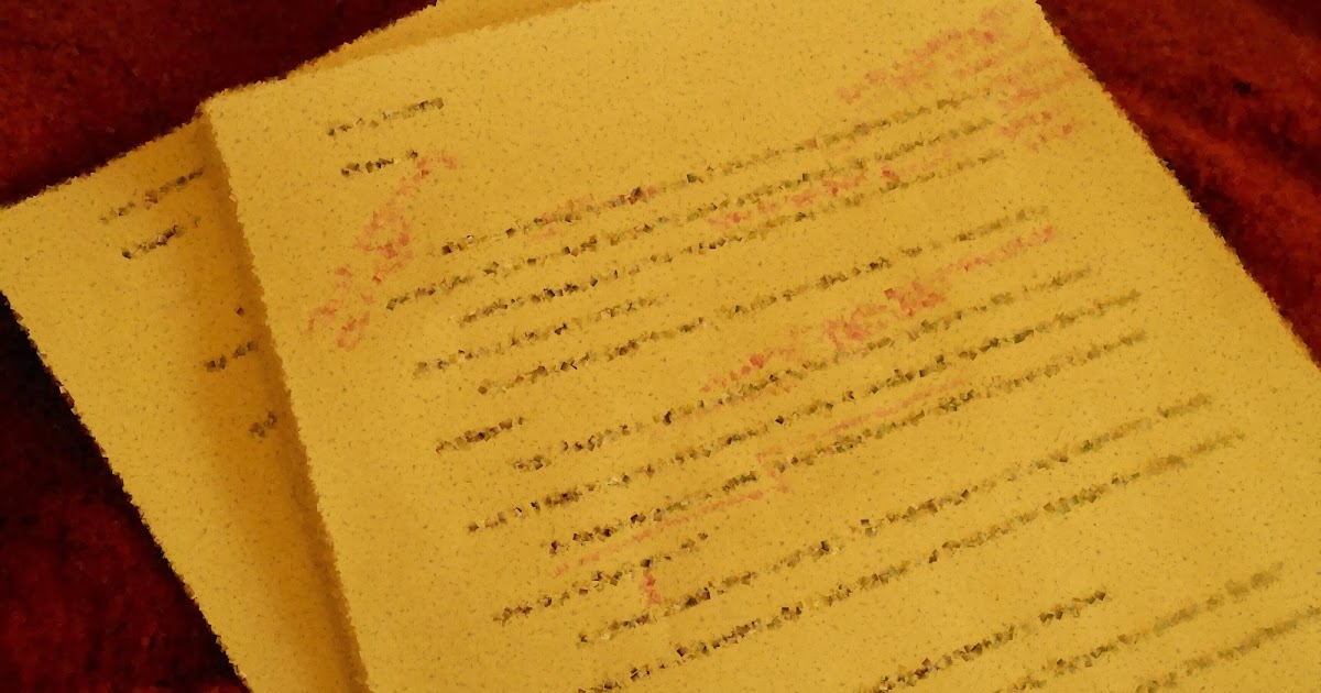 The Writers' Lens: Lens On: Manuscript Formatting Part One