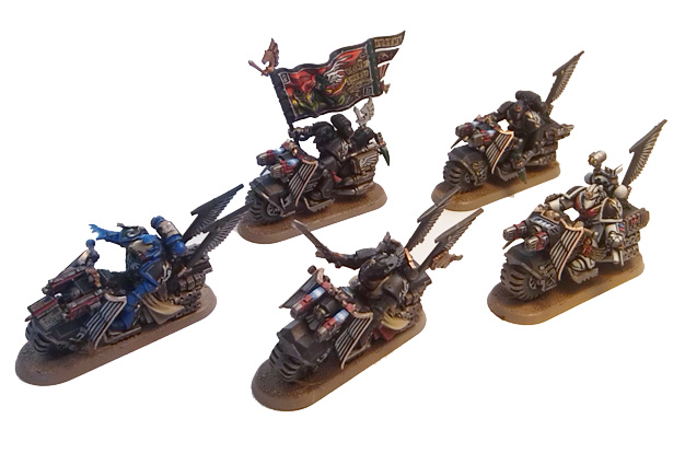 Boyo Paints: Ravenwing Command Squad