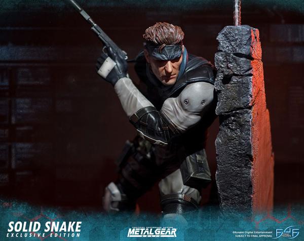 Metal Gear Solid - Solid Snake statue (First 4 Figures)