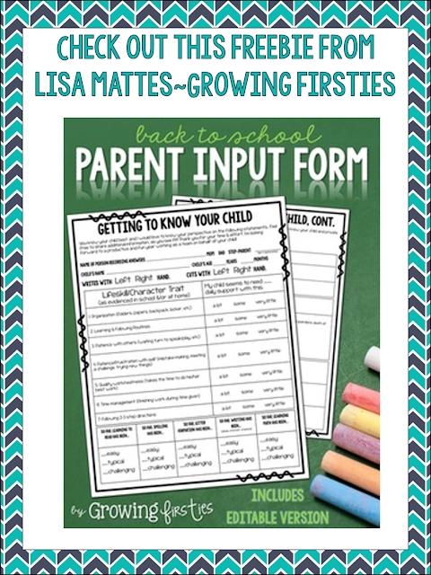 Primary Chalkboard: How I Organize Back to School Forms
