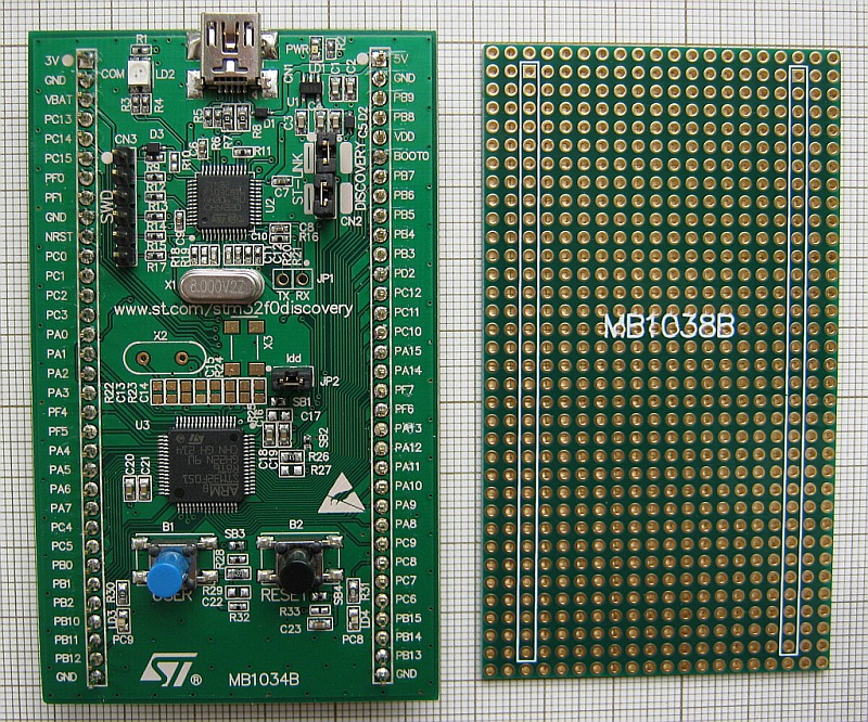 Common Emitter Stm32f0 Discovery