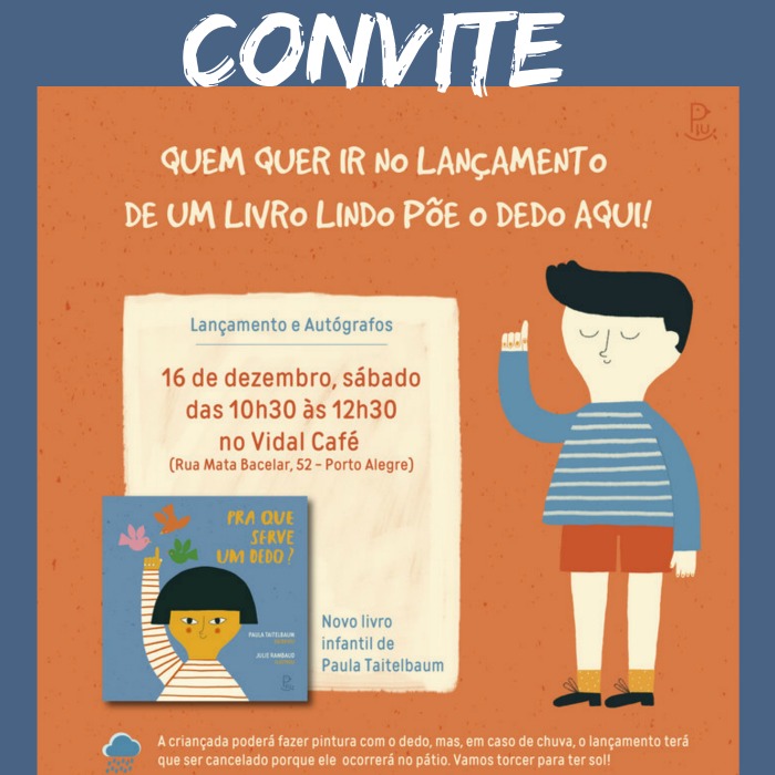 CRISTINA SÁ literatura infantil e juvenil: LANÇAMENTO DO LIVRO: PRA QUE ...