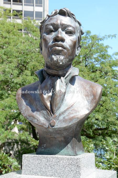 Chicago Public Art: Bust of Jean Baptiste Pointe DuSable