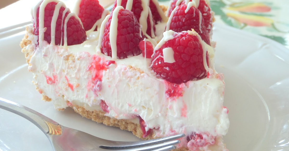 Welcome Home Blog: Raspberry White Chocolate Cheesecake Pie