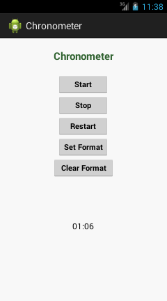Android Application Development Beginner's Tutorial: How to Create and Implement Chronometer in ...