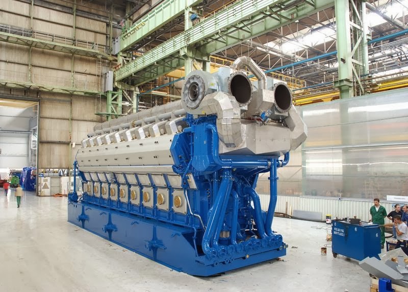 World's Largest Four Stroke Gas Engine