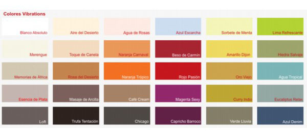 Carta de colores pintura bruguer - Imagui