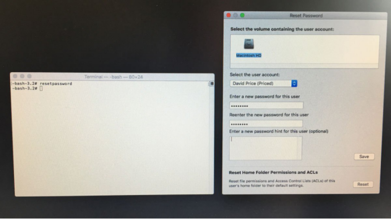 How to reset macbook without password - blueskymeva