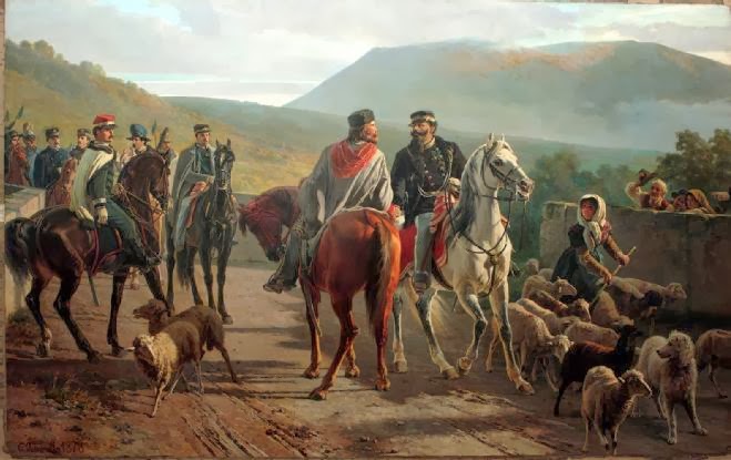 The Italian Monarchist: The Meeting at Teano