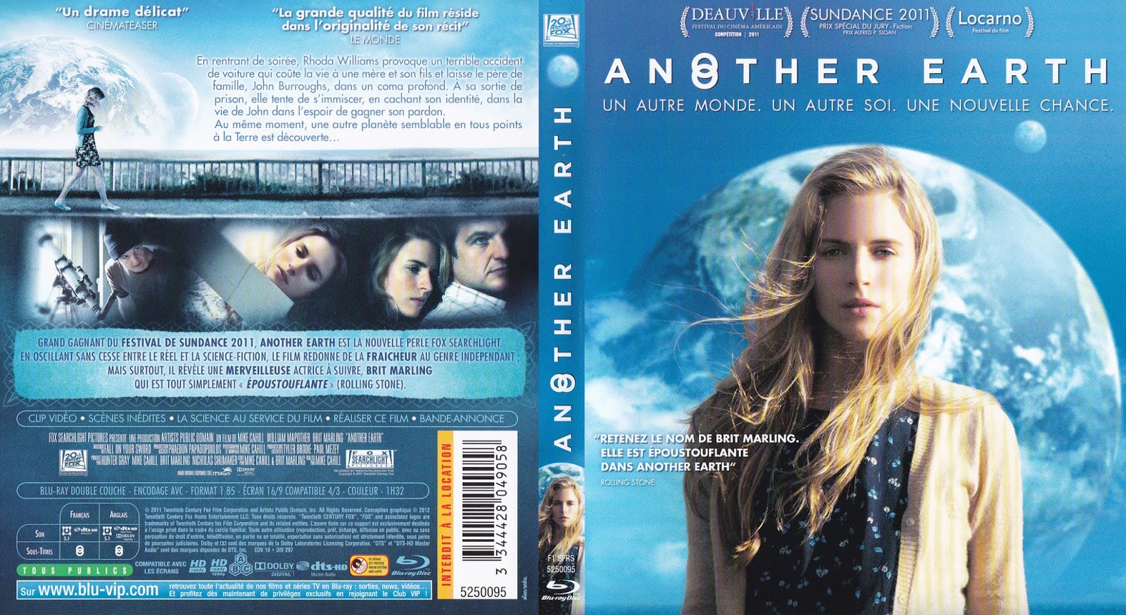BLU-RAY JAQUETTES BLU-RAY: Another earth