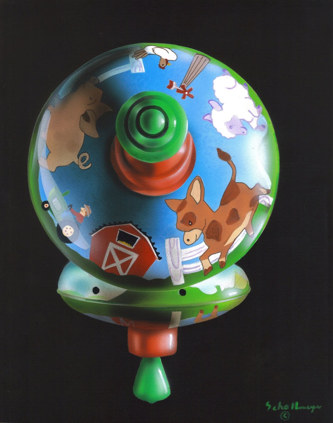 Fred Schollmeyer: Farm Top