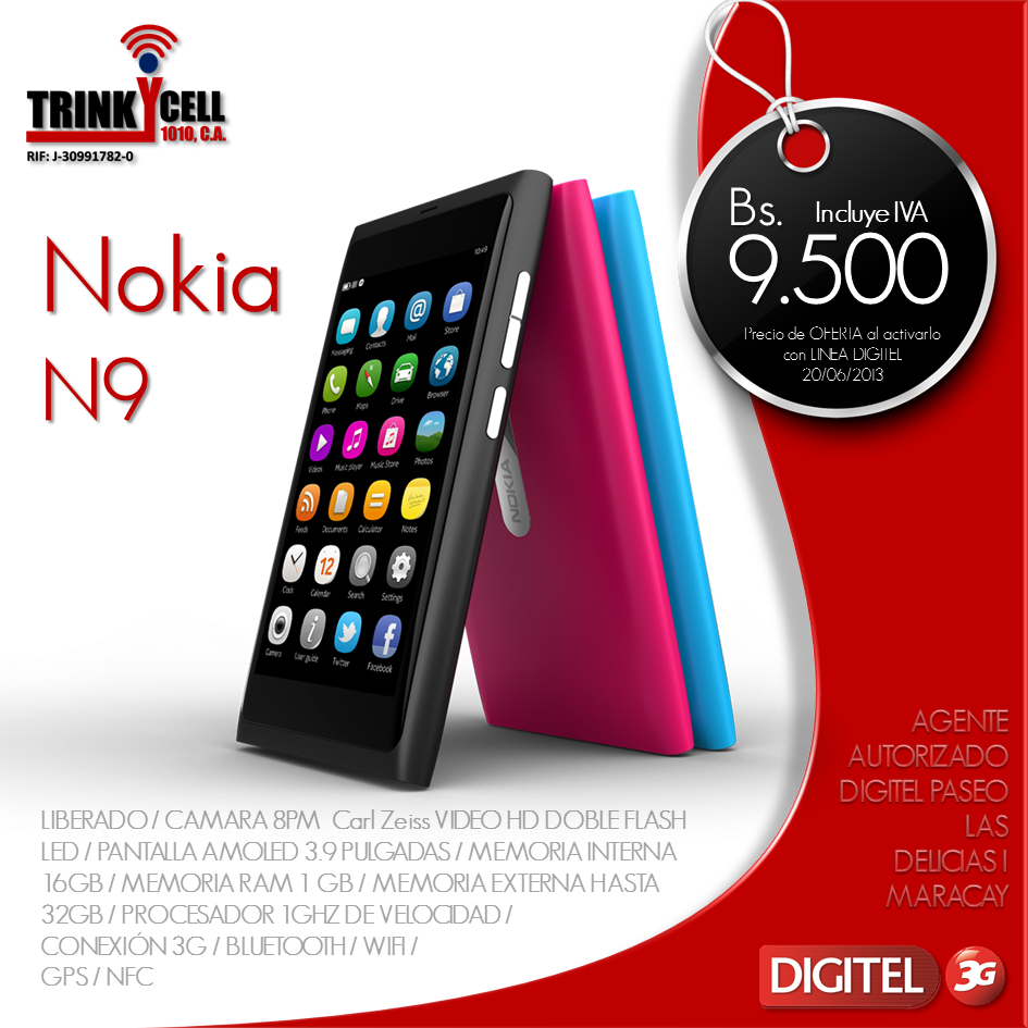 TRINKYCELL 1010, C.A.