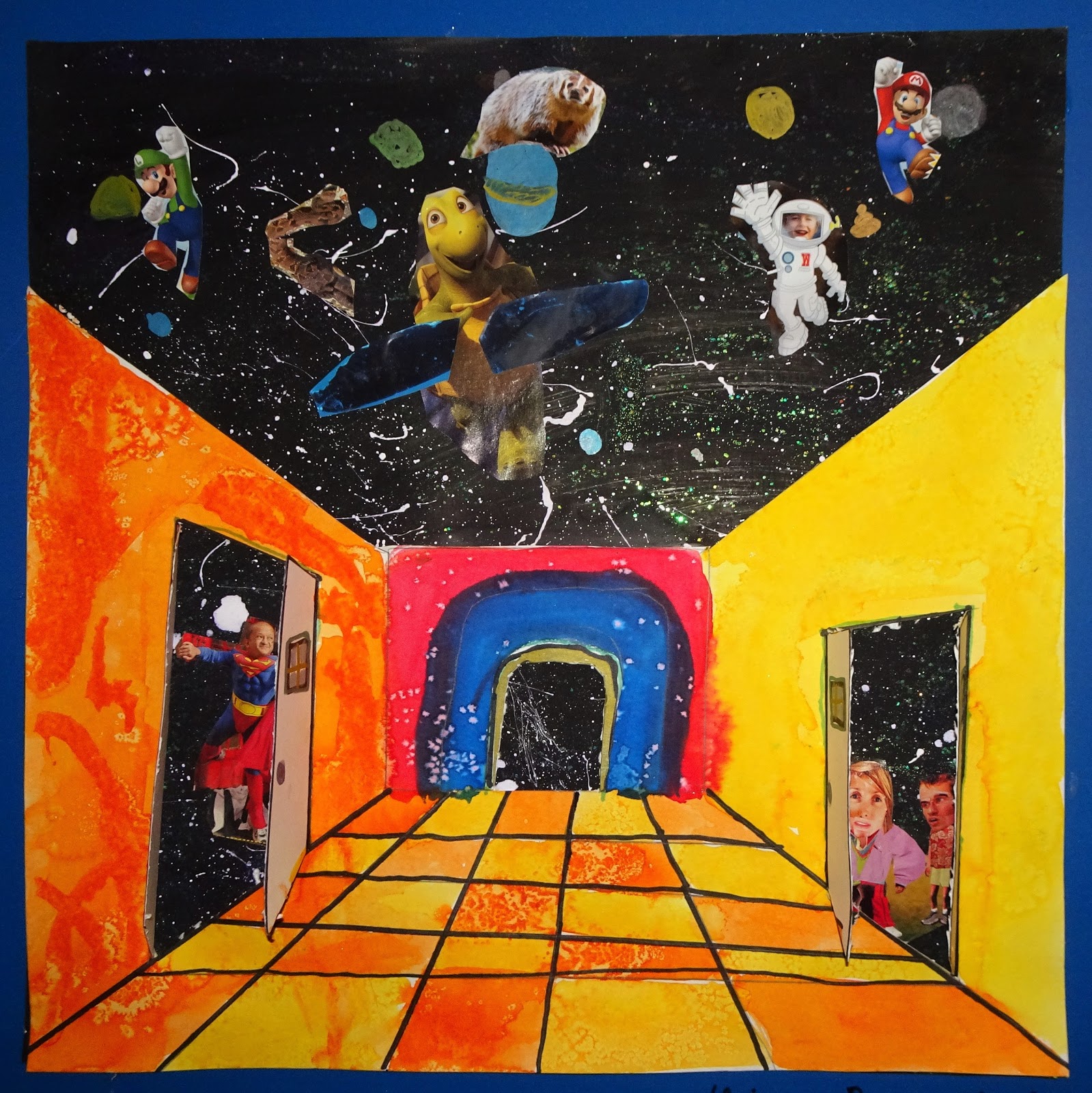 There's a Dragon in my Art Room: Surrealism in Space!