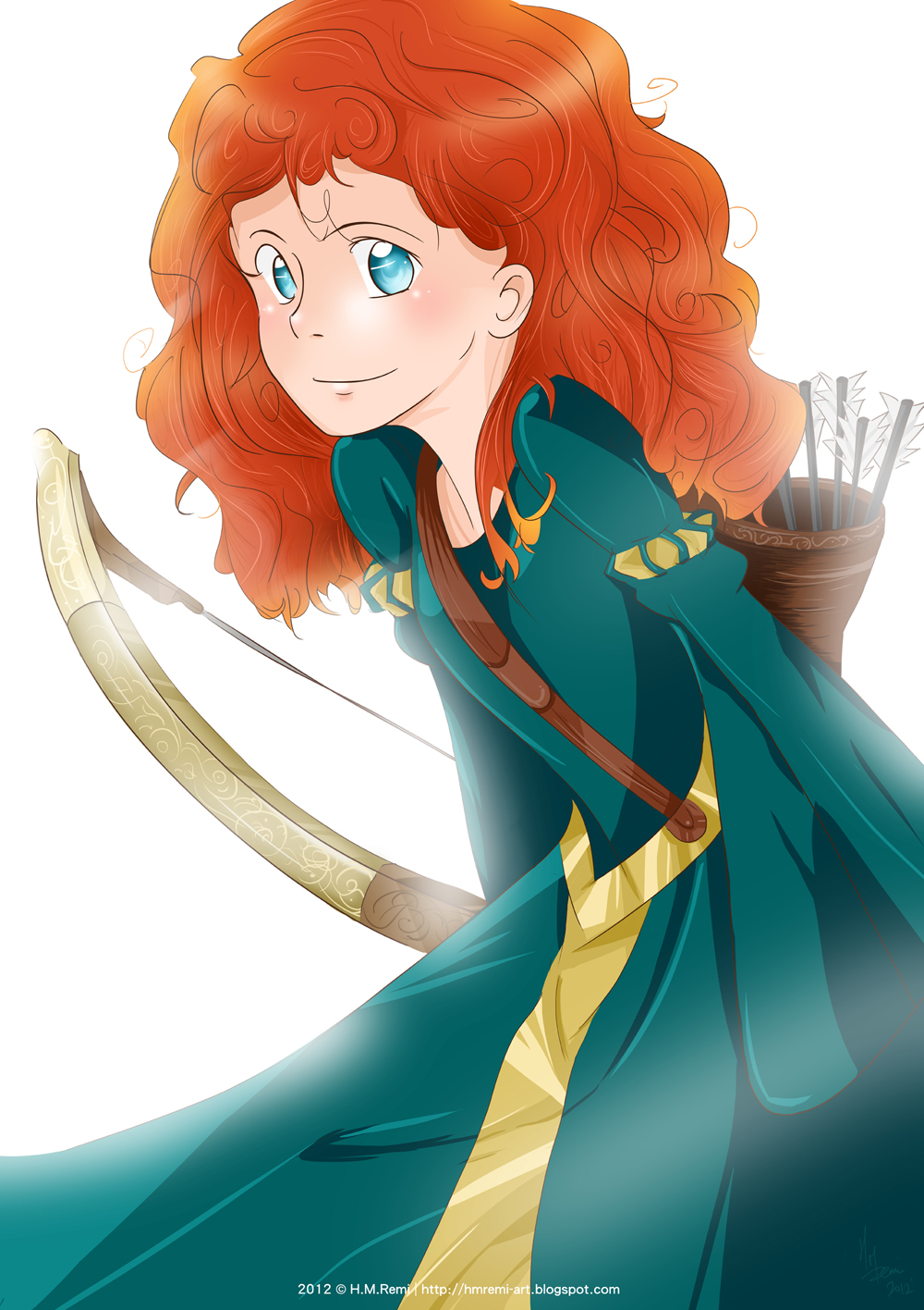 H.M.REMI-ART: Brave Pixar - Merida