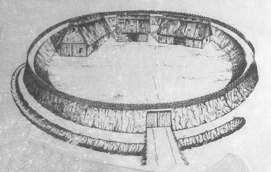 Oera Linda studies: RONDDÉL - round yard, round-part, rampart