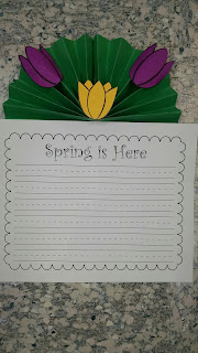 Mrs. Kubicek's Class: April Writing Prompt Crafts