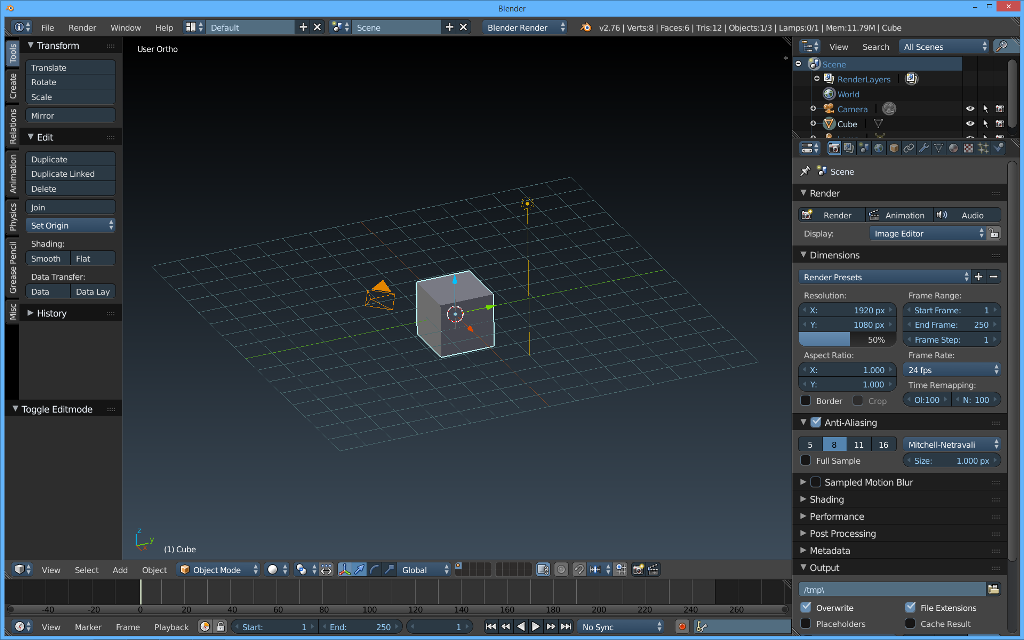 The Tinkers Workshop: Step By Step Blender 3D Staircase Tutorial