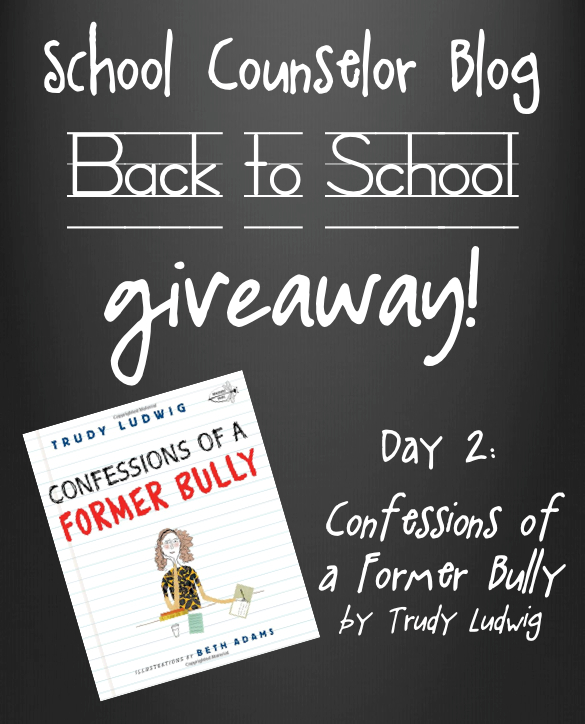 "Confessions of a Former Bully" {Giveaway}: 2012 Back to School Giveaway!