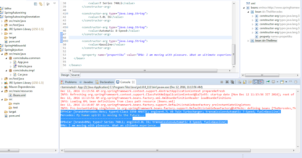 Java Spring Ilu Inu Imu: Java Spring Injection