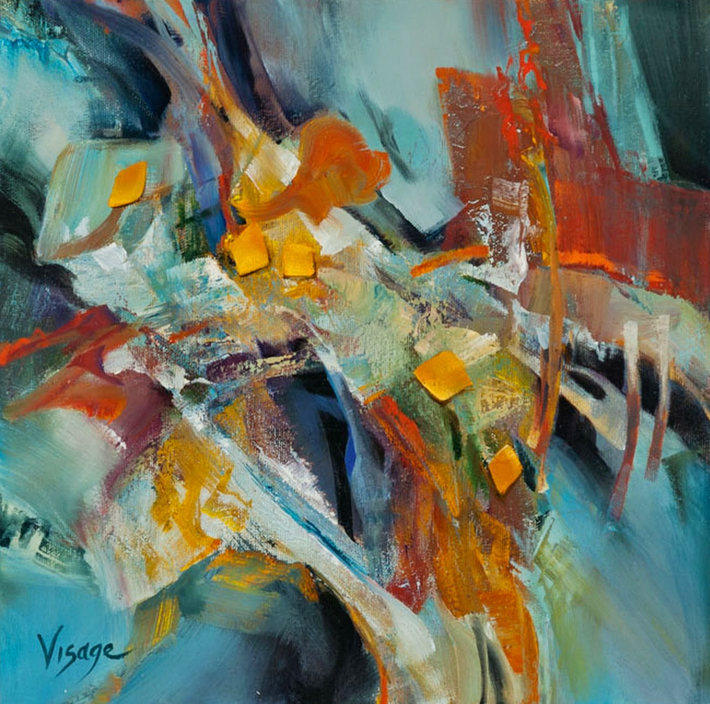 Imágenes Arte Pinturas: Cuadros Modernos de Abstractos al Óleo, Vie ...