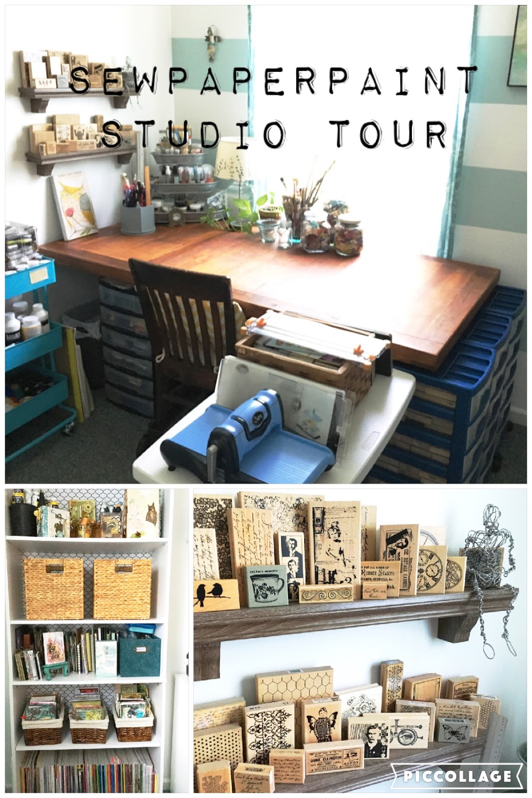 SewPaperPaint: Where Bloggers Create Studio Tour 2016