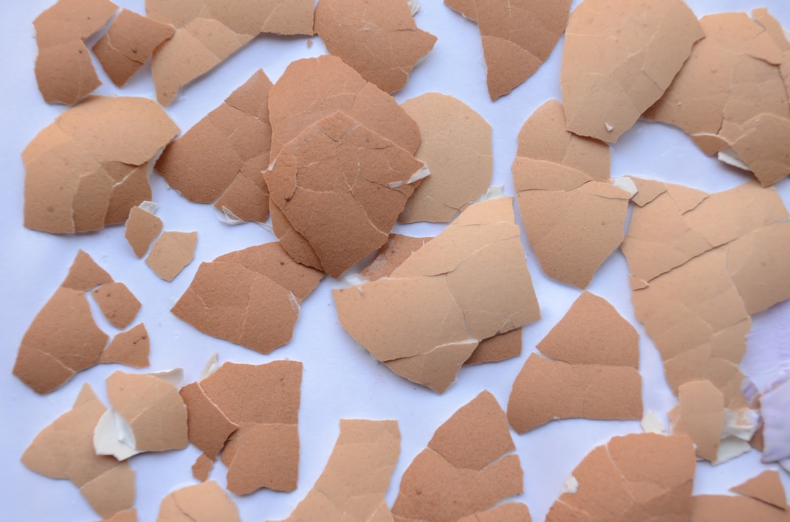 Practical Mom: And we painted with Eggs Shells & Yarn! (Practical ...