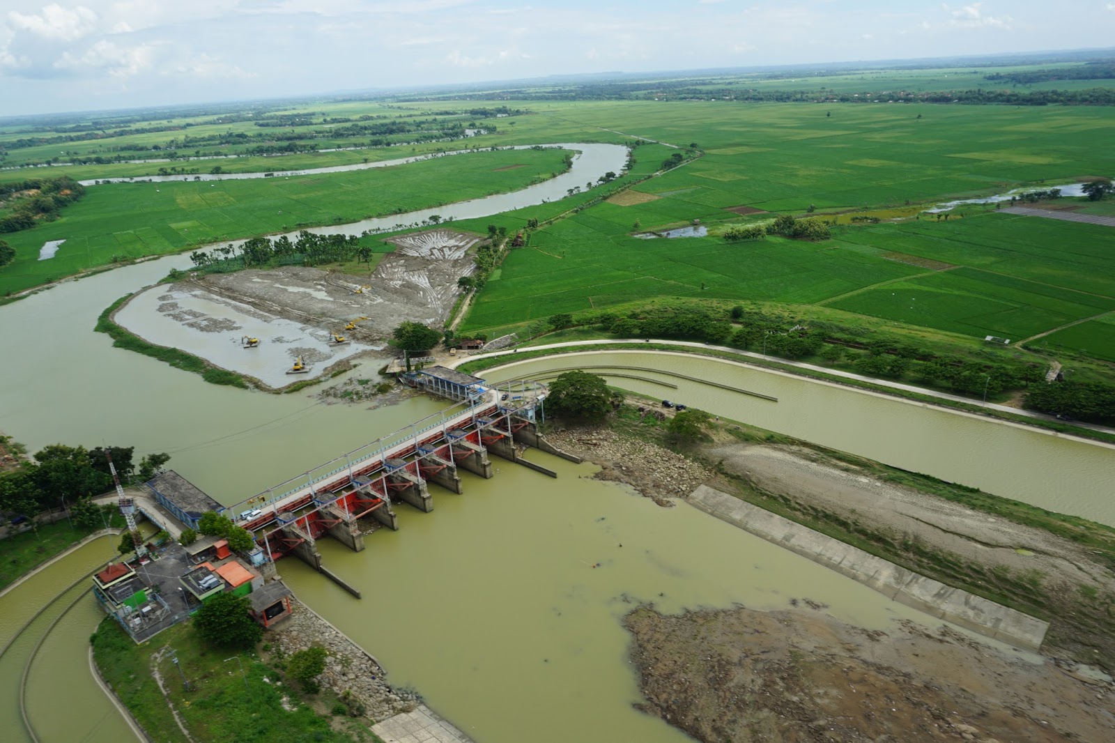 Kondisi Bendung Klambu