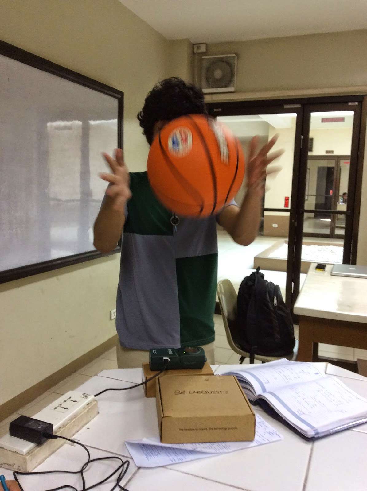 Physics 101.1: Free Fall: Ball and Picket-fence Experiment