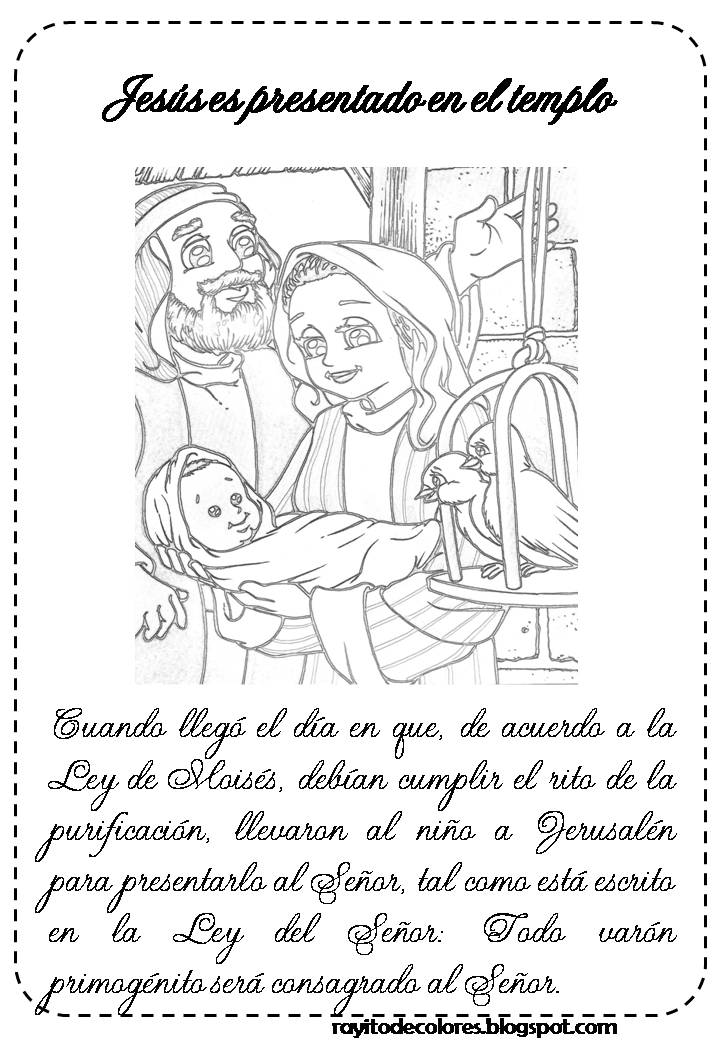 Compartiendo por amor: Presentación Jesús en el templo Compartiendo por amor: Presentación Jesús en el templo