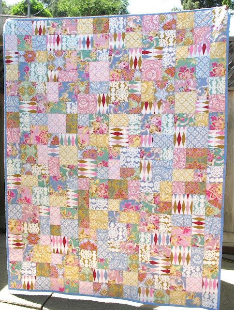 Ye Olde Sweatshop: Nostalgia Layer Cake Quilt (#52)