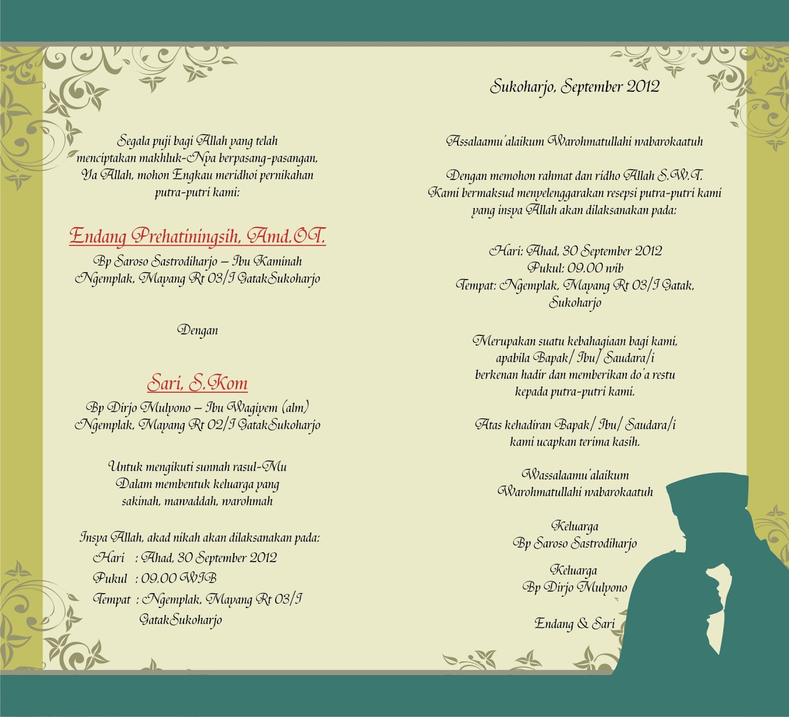 Cetak Undangan Murah, Unik dan Menarik di Banda Aceh | PERCETAKAN BANDA ...