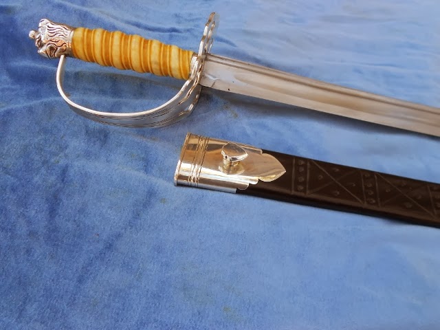 Contemporary Makers: Silver Mounted Sword by Kyle Willyard and Jared ...