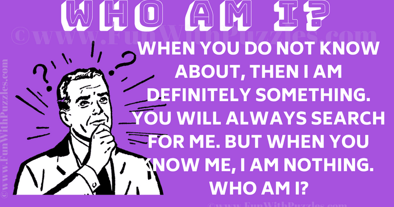 Who Am I Question for Students