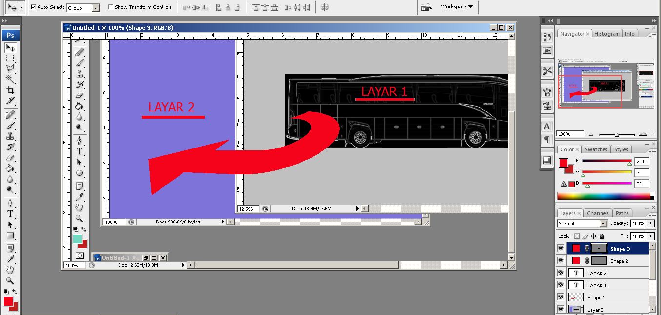 Cara buat blueprint bus di photoshop | Membuat Model bus dengan Zmodeler dan blender