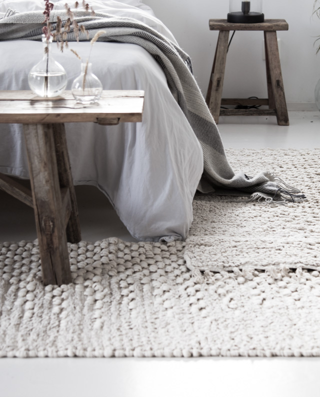 my scandinavian home: The winner of the cosy off-white rug from Nordal