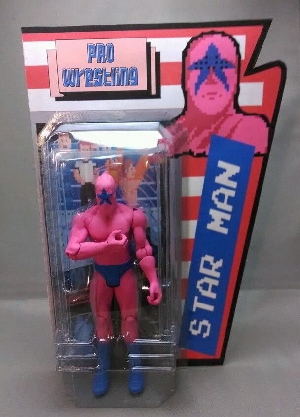 Super Punch: Pro Wrestling Starman custom action figure