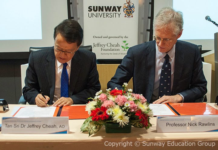 Campus News: Jeffrey Cheah Foundation & University Of Oxford Sign ...
