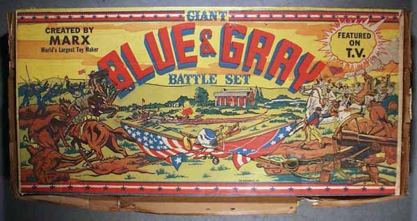 News From The Front: Toys in the Attic Marx Giant Blue & Gray Battle Set