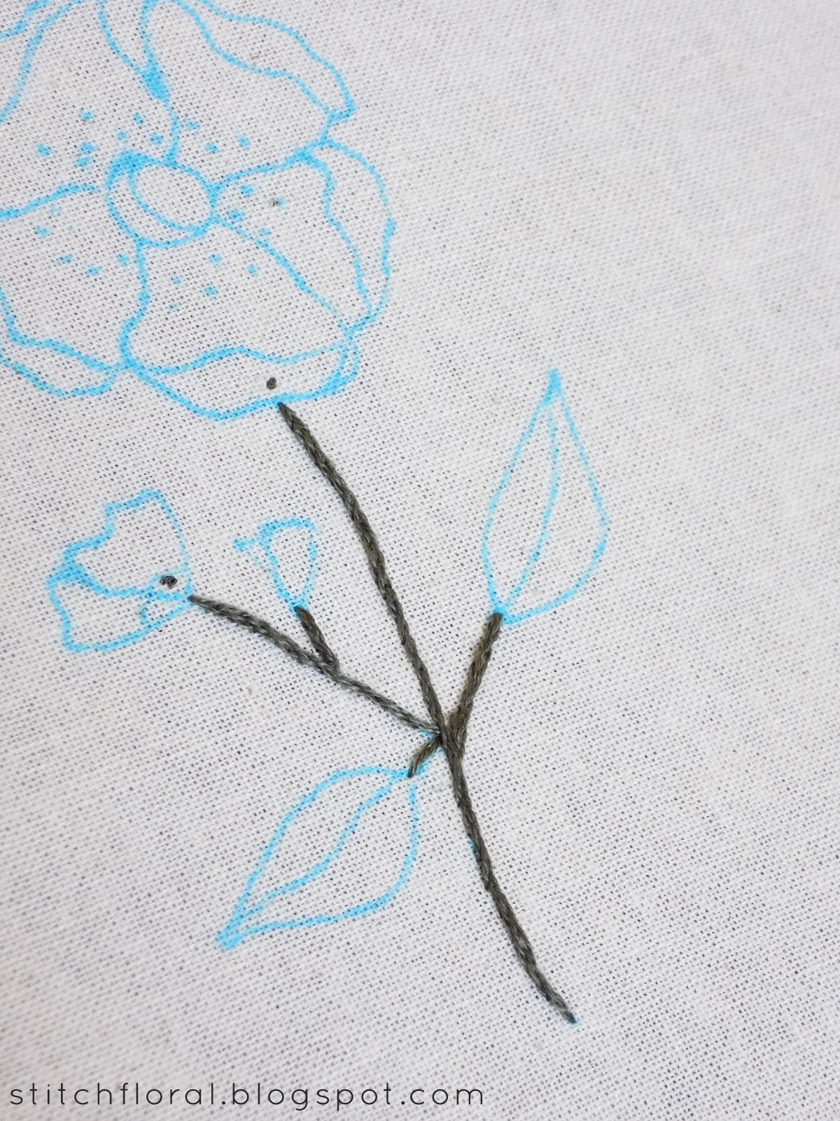 Cecelia Rose Stitch Along: Part 1 - Stitch Floral