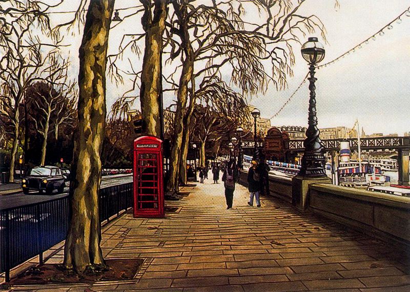 Painting of Lisa Milroy artist, Lisa Milroy paintings