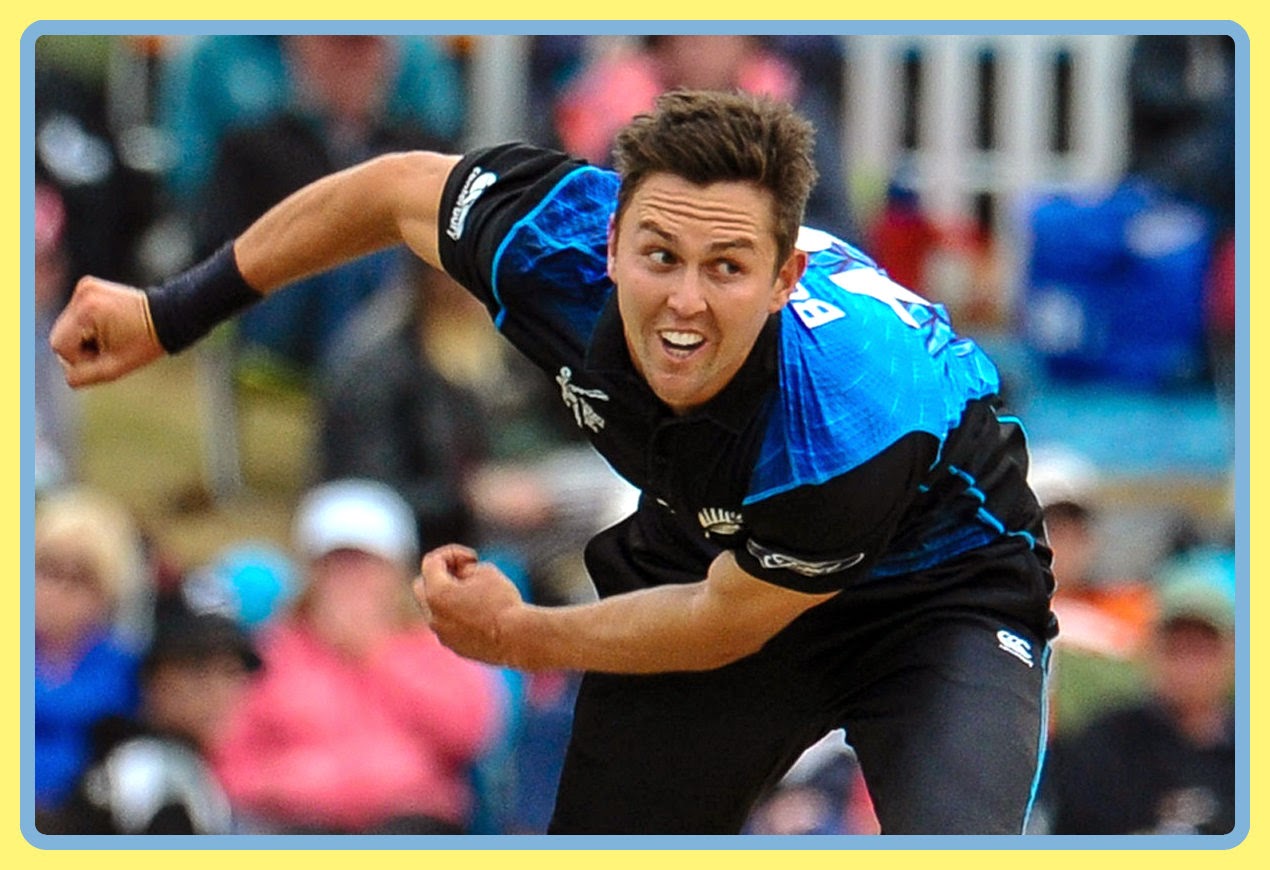 Trent Boult New Zealand Bowling ~ Sports Galary