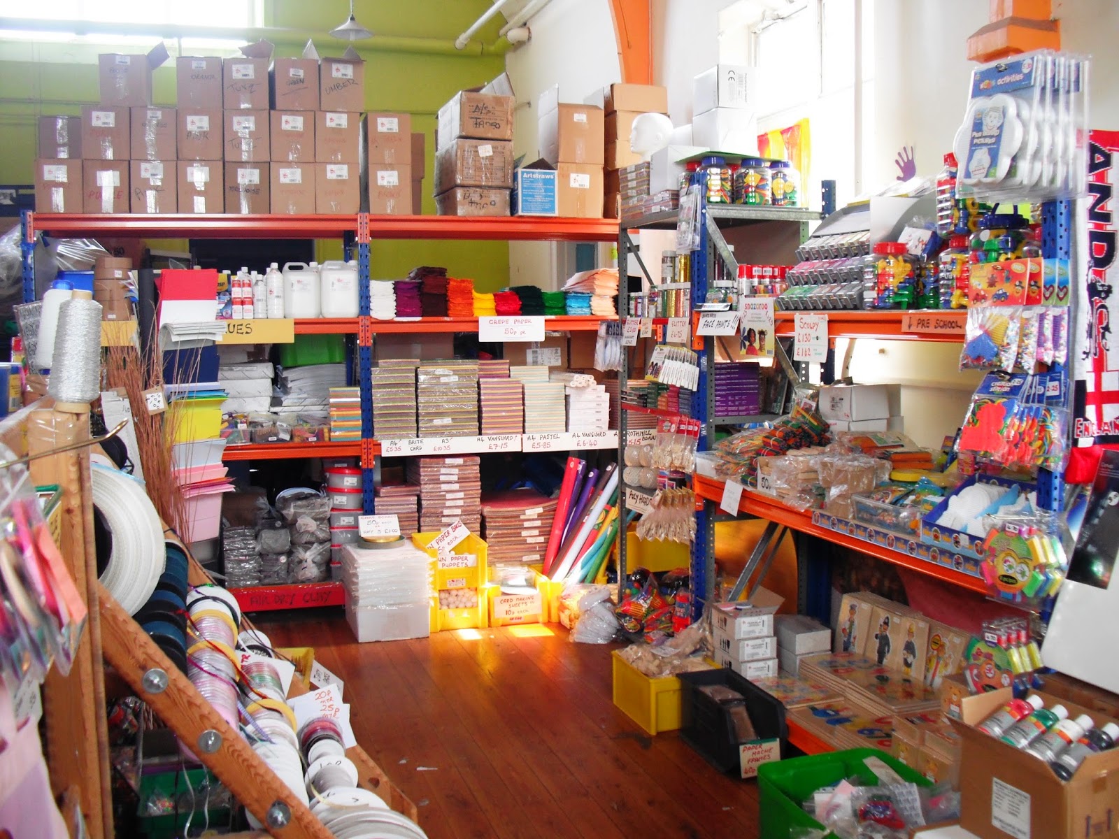 Love my life: Stocking up at the Scrapstore